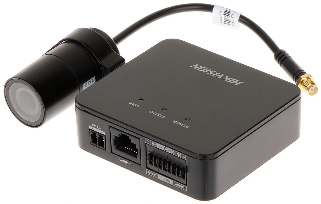 Hikvision DS-2CD6425G1 2MP Indoor Covert Pinhole Camera, 120dB WDR, 2m ...