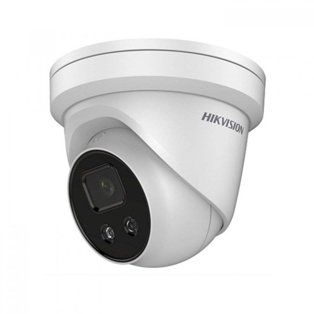 Hikvision Acusense DS-2CD2346G2-ISU/SL IP Camera 4MP 2.8mm Lens (Inbuilt Audio Speaker & Strobe ...