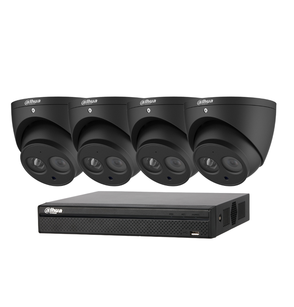 Dahua 4 x 6MP Turret Kit with 4CH NVR + 2TB HDD – Security Wholesalers
