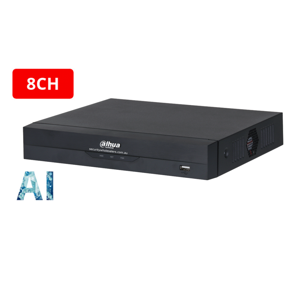 Dahua DHI-NVR4108HS-8P-AI/ANZ 8 Channel 8PoE Up to 16MP Wizsense Network Video Recorder ...