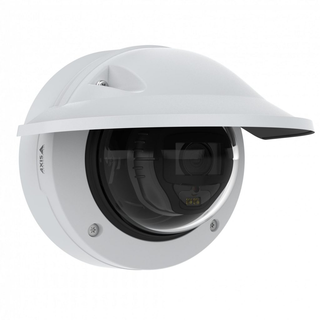 Axis P3267-LVE 5MP Outdoor Dome Camera, Analytics, IR, IP66, 3-8mm VF ...