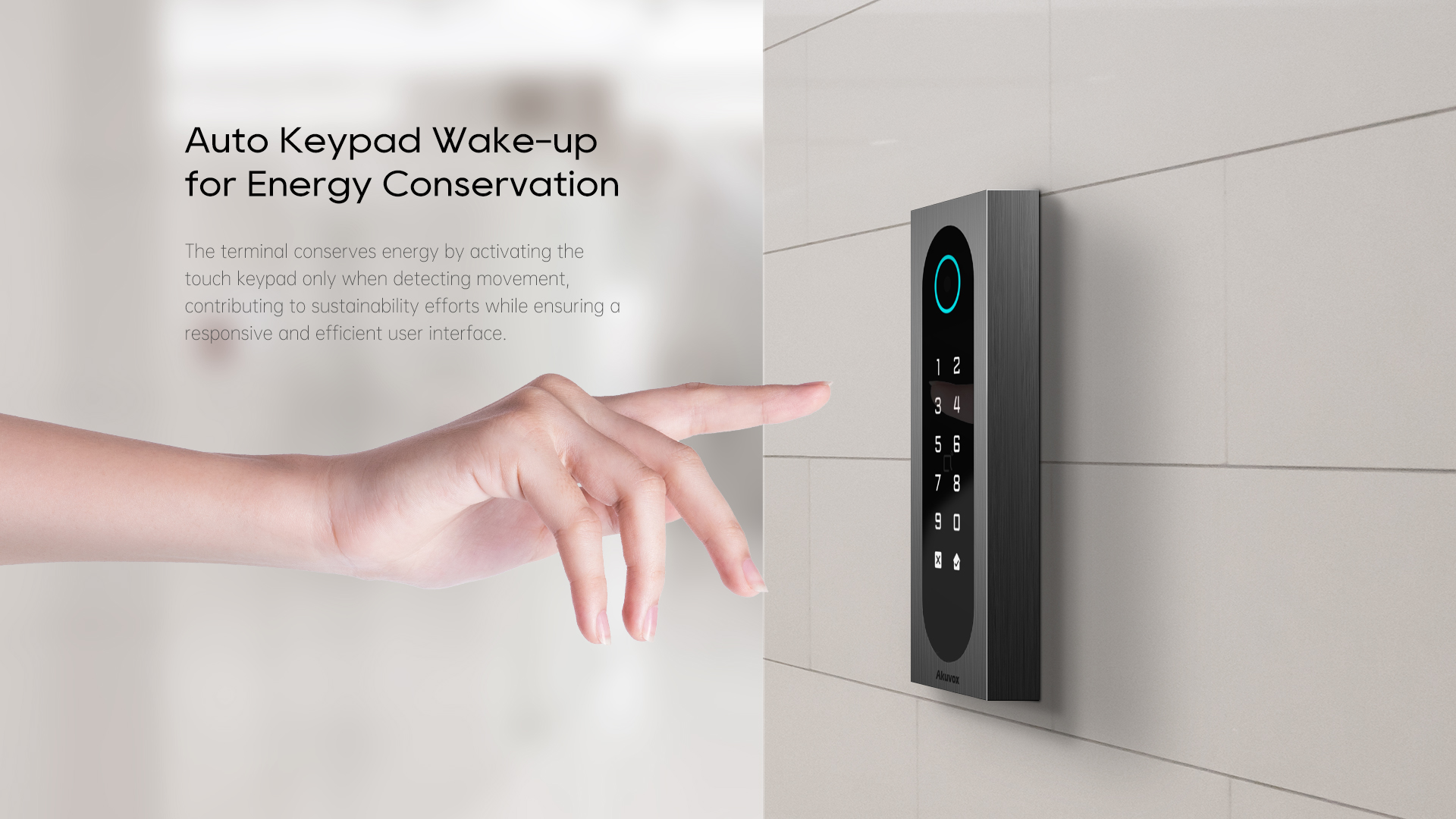 Akuvox A08K Smart Access Control Terminal, Keypad Version (RF Card ...