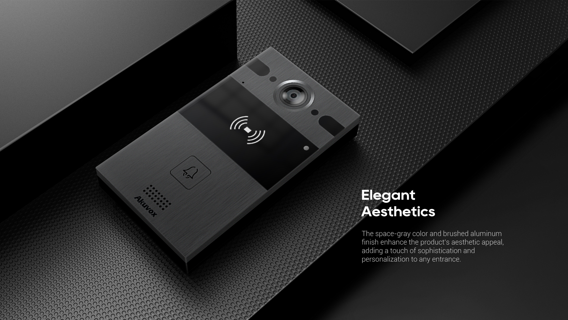 Akuvox R25A Palm-Sized Doorphone Intercom and Proximity Card Reader ...