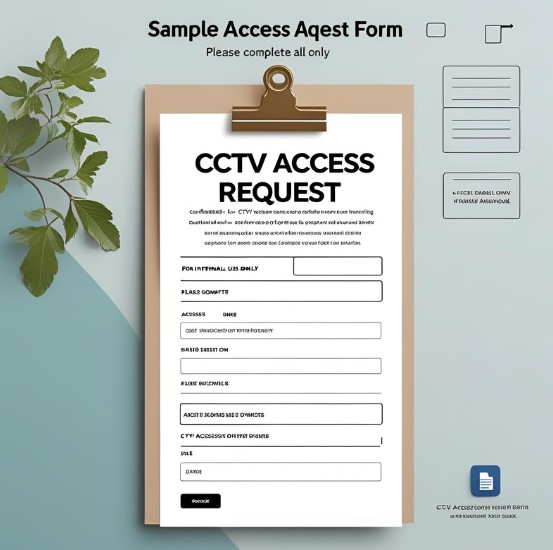 Sample CCTV Access Request Form Template - Security Wholesalers