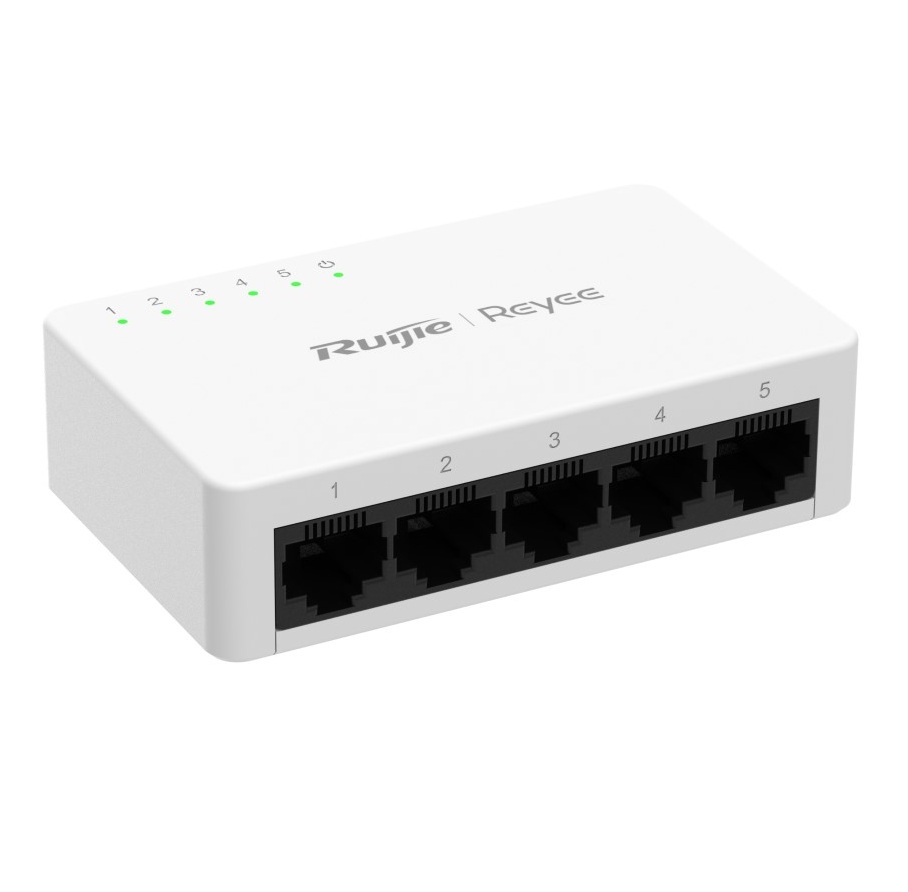 Ruijie Reyee 10-Pack + 1 Free RG-ES05G-L 5-Port Gigabit Unmanaged Non ...