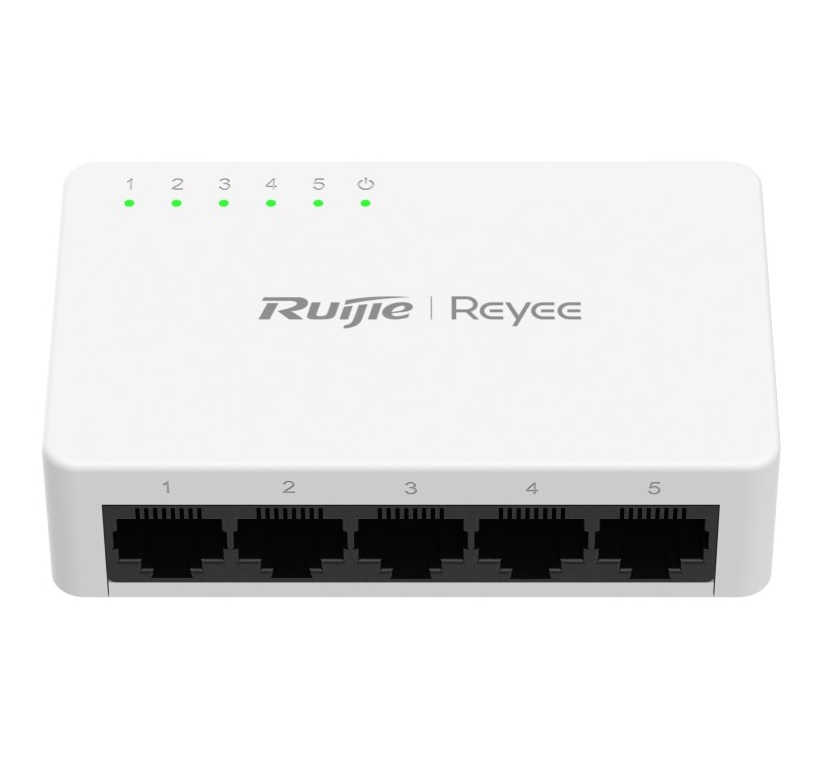Ruijie Reyee 10-Pack + 1 Free RG-ES05G-L 5-Port Gigabit Unmanaged Non ...