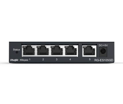 Ruijie Reyee RG-ES105GD 5-Port Gigabit Desktop Unmanaged Non-PoE Switch ...